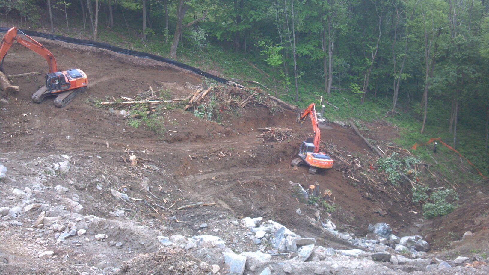 Site Work Riverside Stump Dump - The Mulch Lady