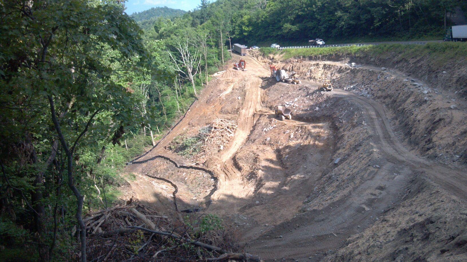 Site Work Riverside Stump Dump - The Mulch Lady